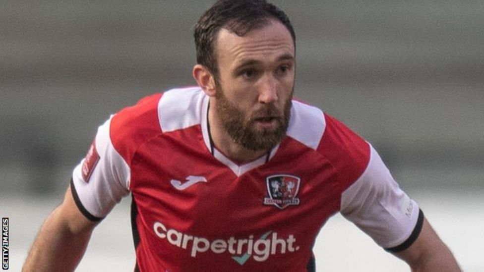 Rory McArdle: Harrogate Town sign Exeter City defender - BBC Sport