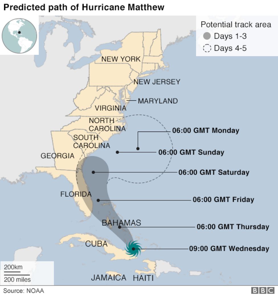 Hurricane Matthew: Thousands displaced in Haiti - BBC News
