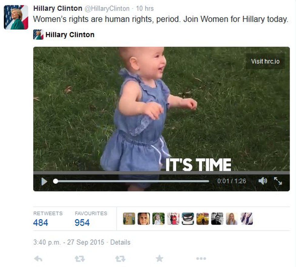 China angered by Hillary Clinton tweet on women's rights - BBC News
