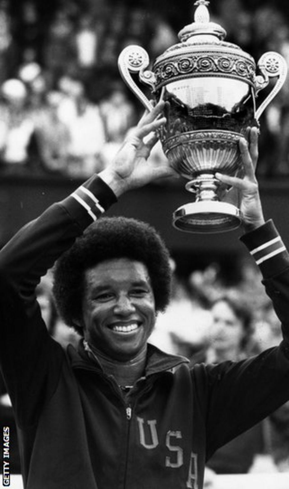 Wimbledon: How Arthur Ashe became only black man to win title - BBC Sport