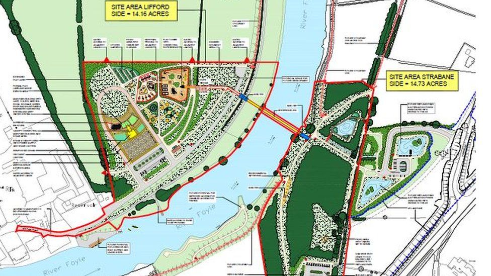 Strabane and Lifford Riverine Project handed £8m by EU - BBC News