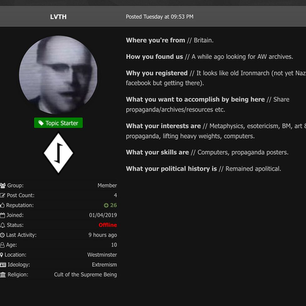 Harry Vaughan: Neo-Nazi teenager sentenced - BBC News