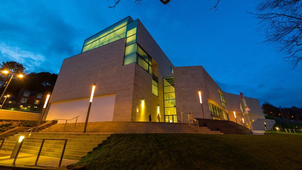 Wrexham's HMP Berwyn prison on RICS building design shortlist - BBC News