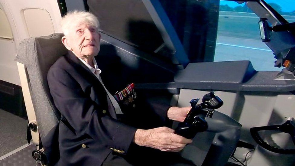 Birthday card appeal for World War Two veteran's 108th birthday - BBC News