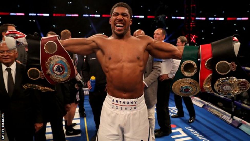 Anthony Joshua: Heavyweight close to deal for "iconic" New York fight ...