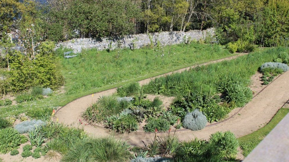 Peace garden opens in Guernsey - BBC News