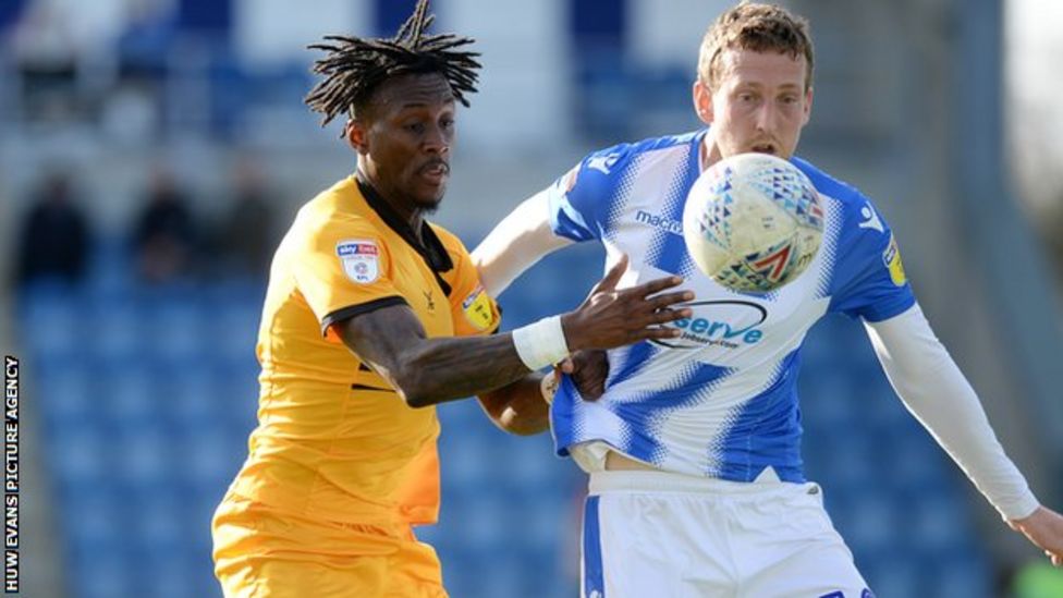 Ade Azeez: Newport County striker ruled out for six months - BBC Sport