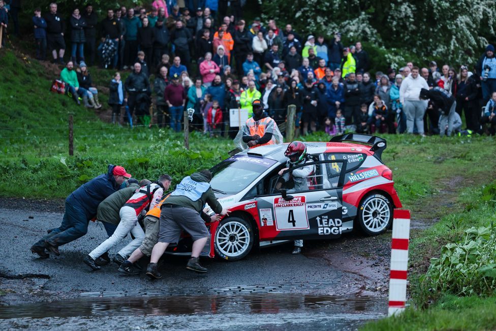 In pictures: Jim Clark Rally in the Borders - BBC News