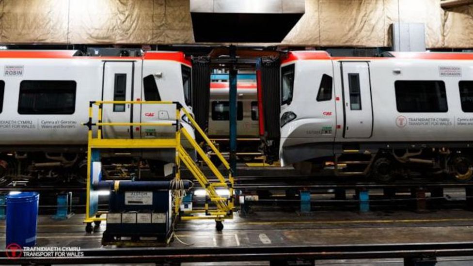 Trains named after Ryan Reynolds and Rob McElhenney's home cities - BBC ...