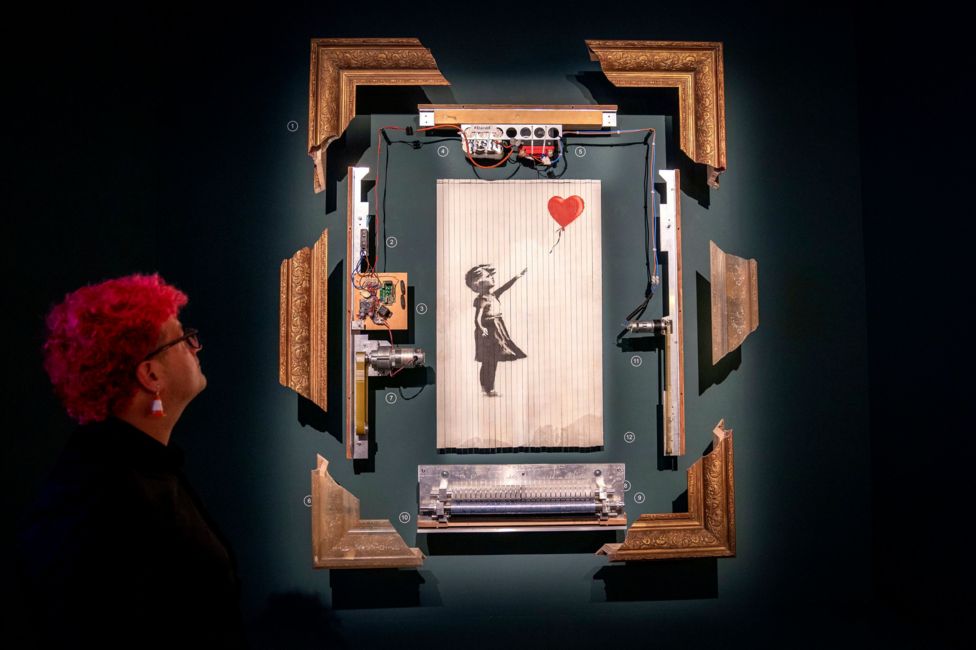 Rare Banksy artwork to be auctioned in Glasgow - BBC News