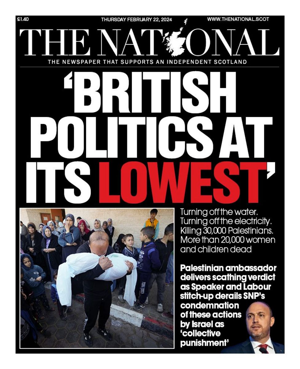 Scotland's papers: 'Chaos in the Commons' and pressure on the NHS - BBC ...