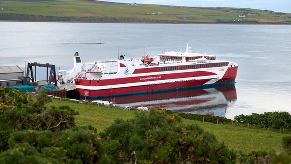 MV Alfred ann an seirbheis le CalMac - Naidheachdan a' BhBC