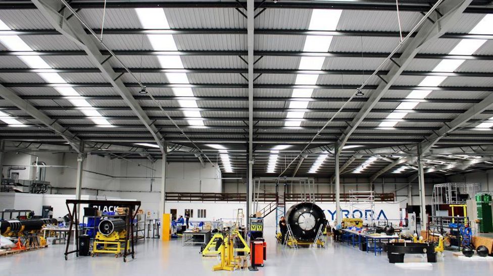 Cumbernauld space rocket facility opens for production - BBC News