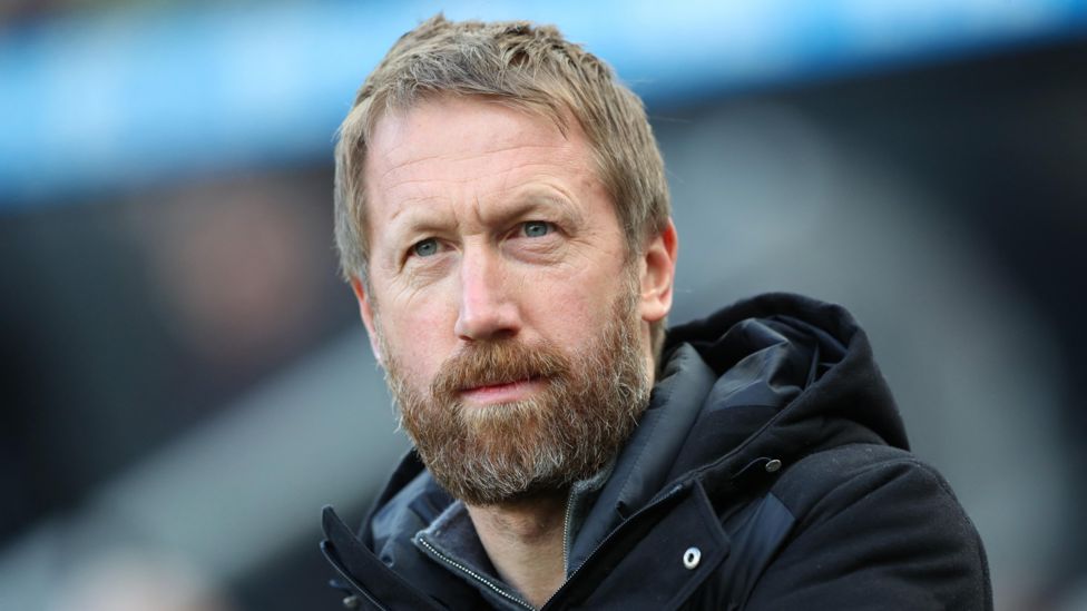 Potter leaves Brighton training ground without taking session - BBC Sport