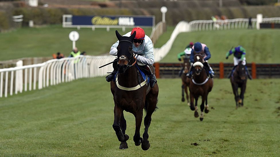 In pictures: Kelso races behind closed doors - BBC News