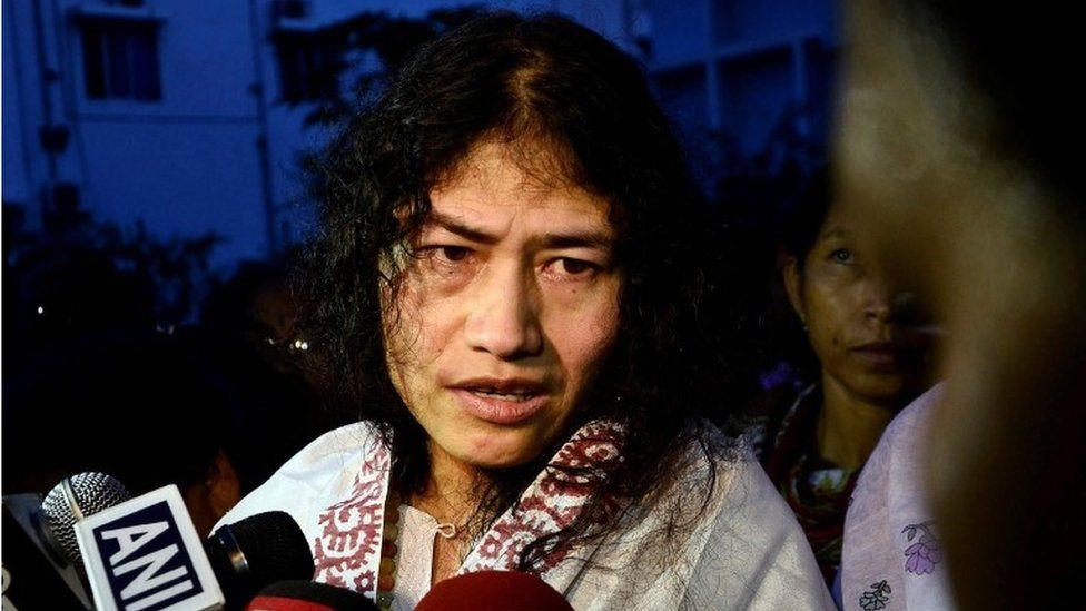 Irom Sharmila: What's next for world's longest hunger striker? - BBC News