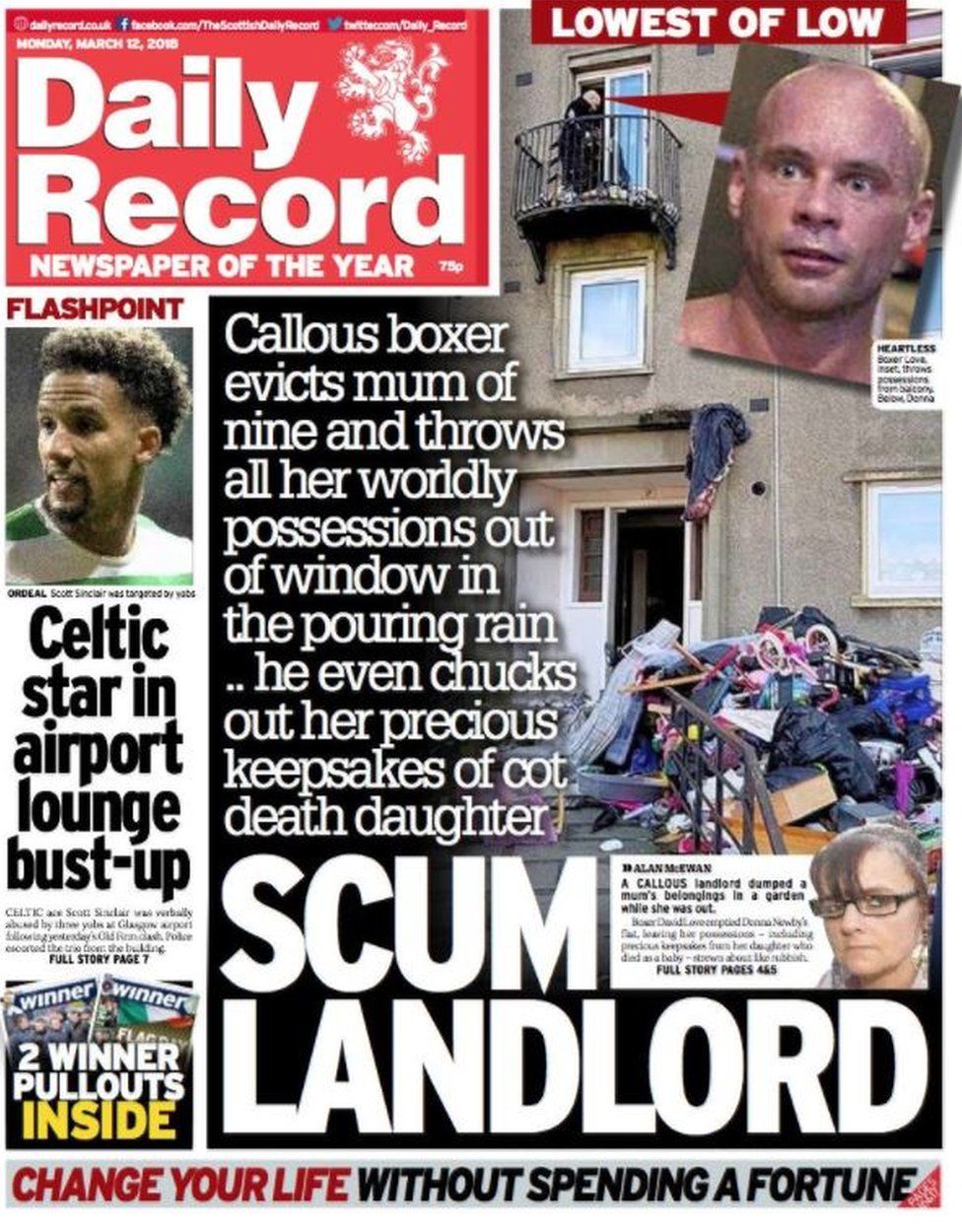 The papers: Spy poisoning attack clothes alert - BBC News