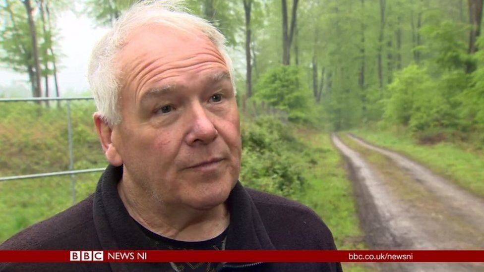 Seamus Ruddy: Human remains found in search of French forest - BBC News