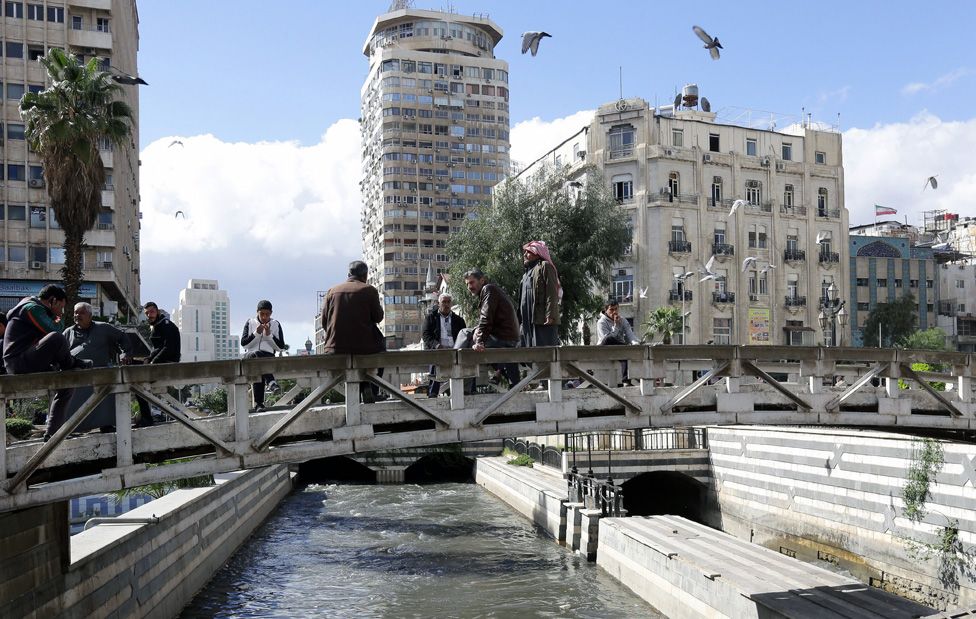 Why a 70s disco anthem is popular in Damascus - BBC News