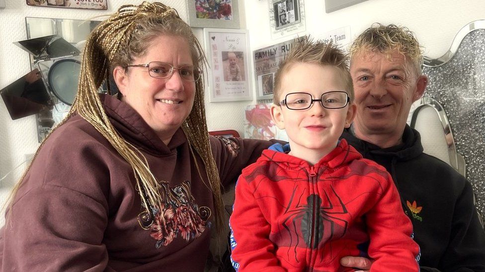 Dude Sutton: Plymouth parents raise awareness of son's rare condition ...