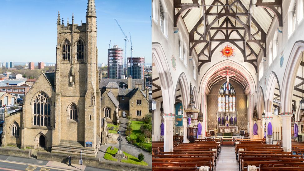 Eurovision: First Ukrainian Catholic-owned church in UK listed - BBC News