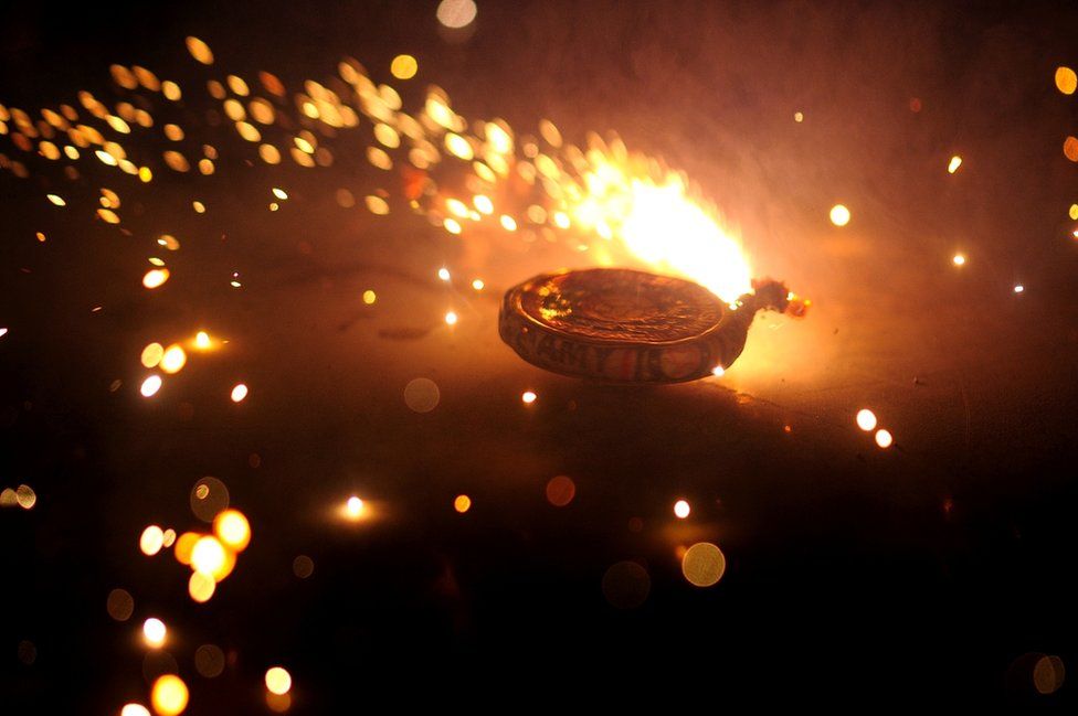 Your pictures: Fireworks - BBC News