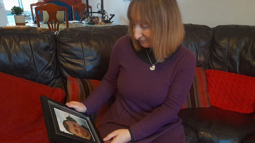 Mum calls for better signs after son skids off M25 at Clacket Lane ...