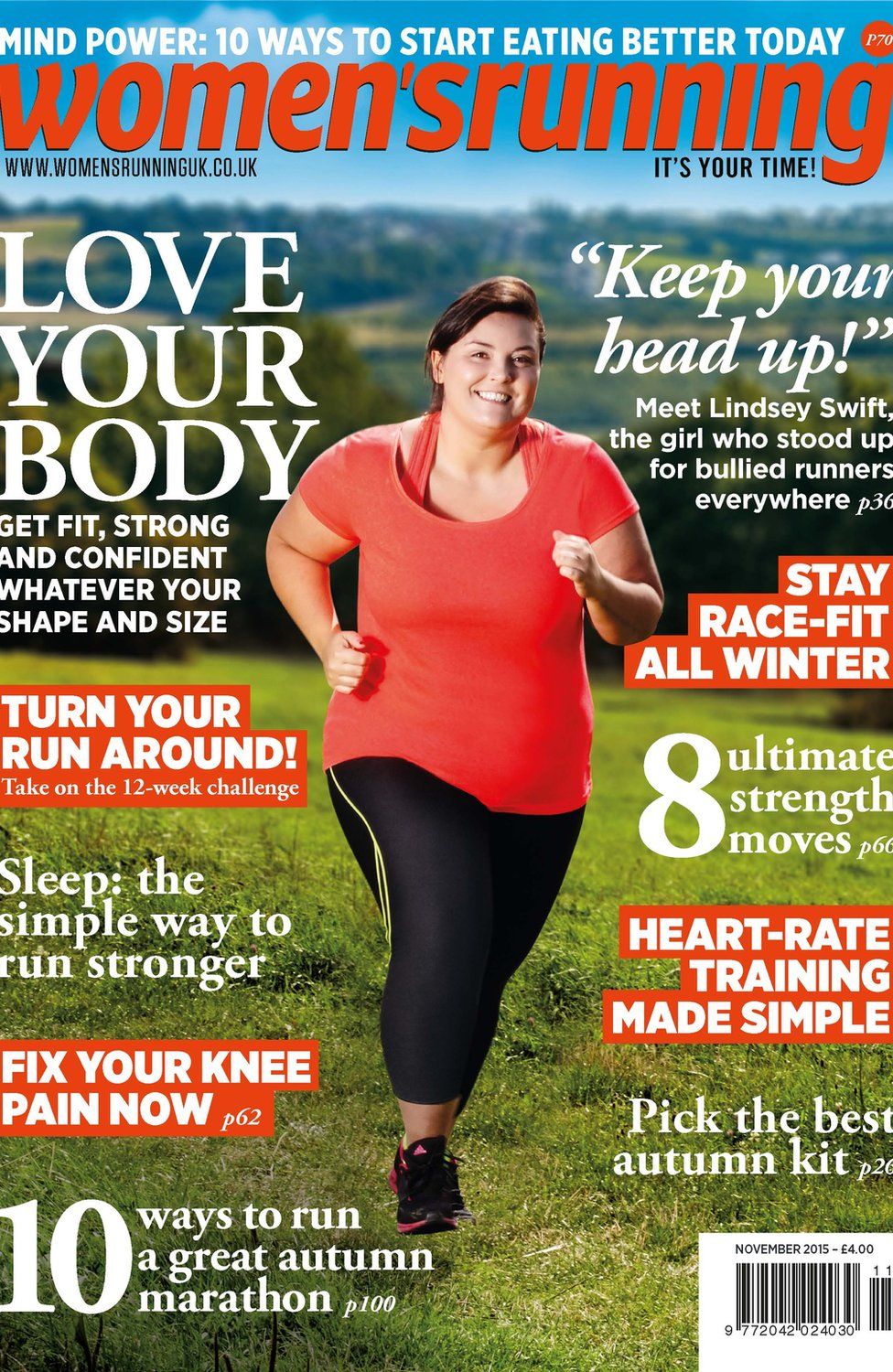 Heckled Barnsley jogger on running magazine cover - BBC News