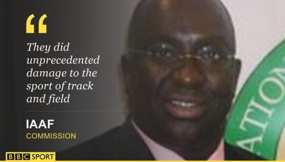 Life bans for three athletics figures over alleged doping cover-up ...