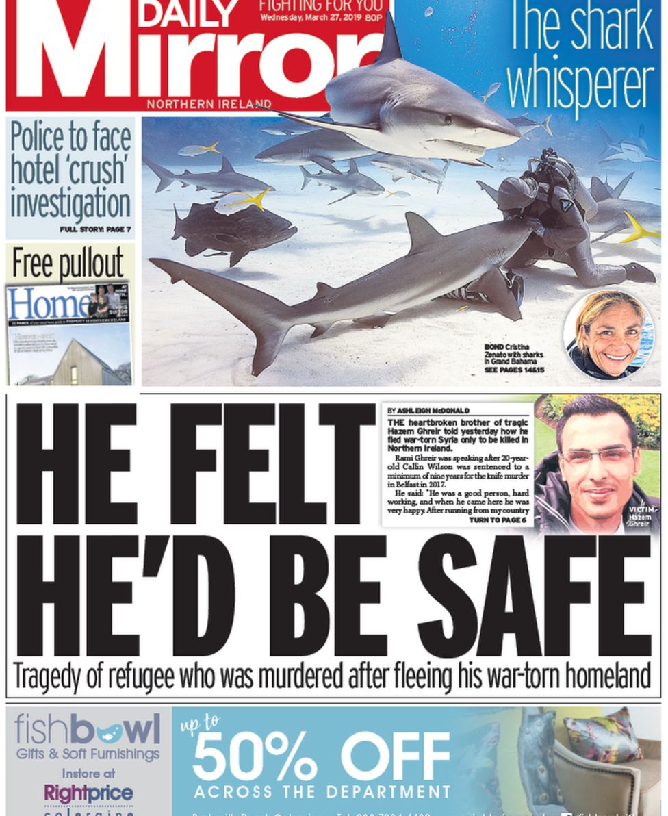 NI Paper Review: Ted Hastings the 'fella' to sort Brexit - BBC News