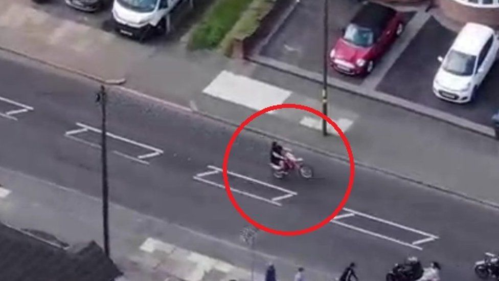 Birmingham biker gathering broken up near fatal crash scene - BBC News