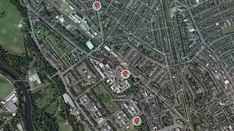 Two arrested following three sex assaults in Cardiff - BBC News