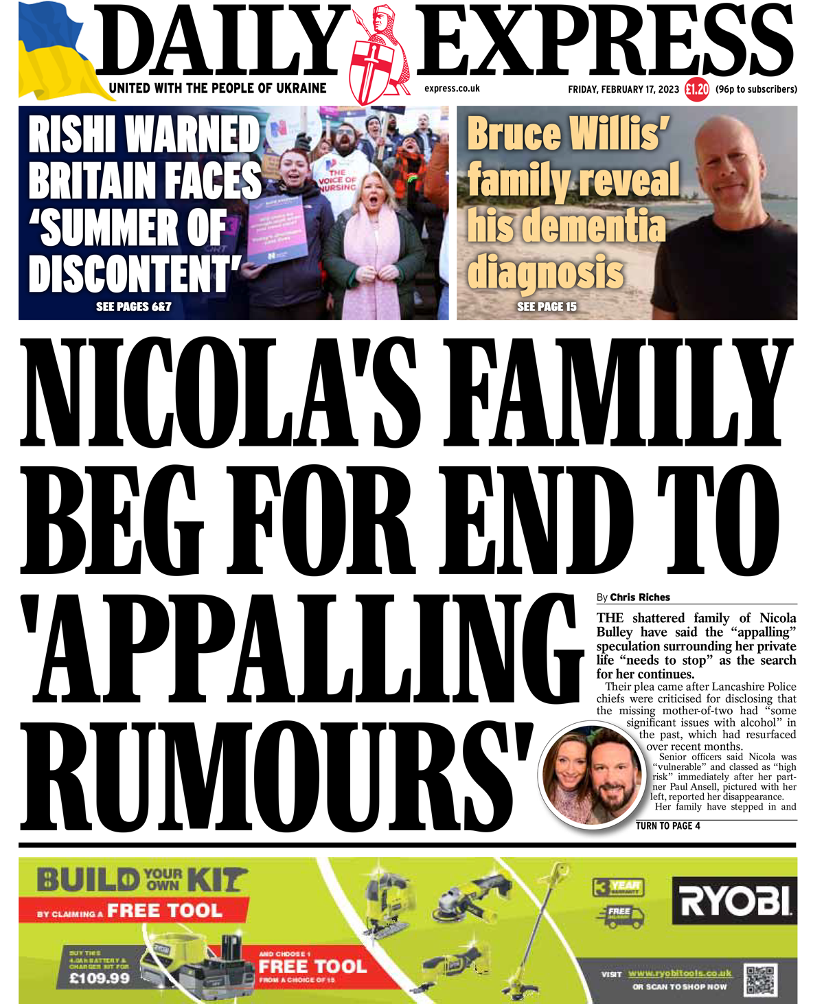 'Braverman Bulley concerns' and 'PM's Brexit push' - BBC News