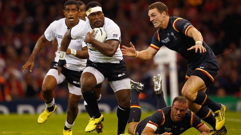Wales beat Fiji 23-13 in the Rugby World Cup - BBC Newsround
