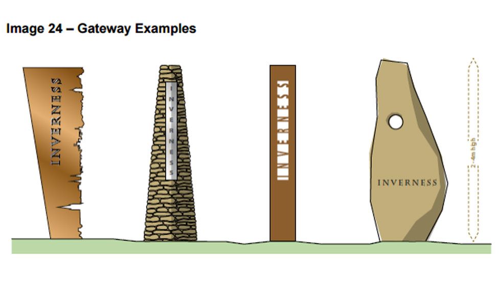 Plan to spruce up approaches to Inverness - BBC News