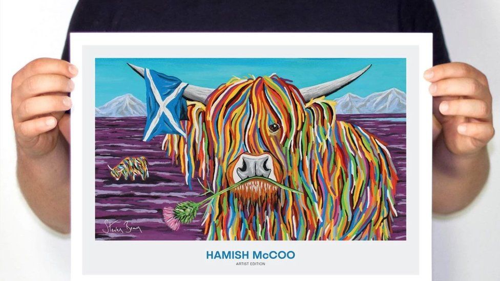 Firm behind 'McCoo' artwork collapses - BBC News