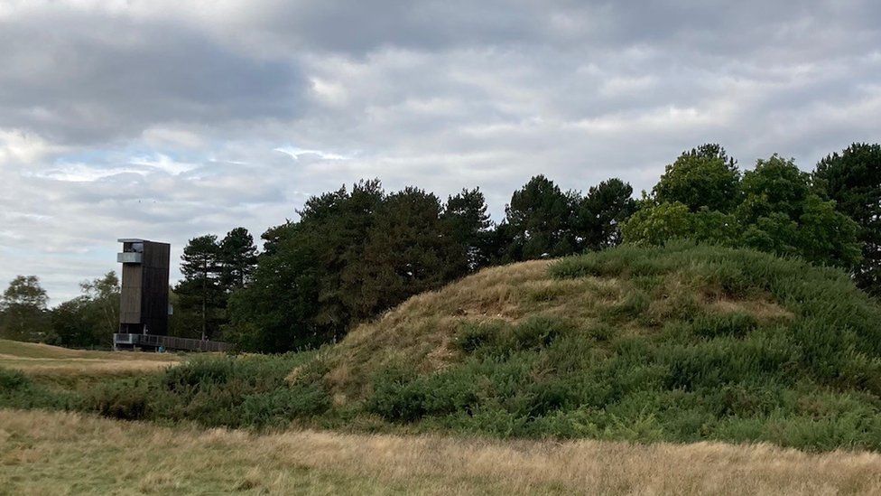 Sutton Hoo: Anglo-Saxon burial ground has record visitor figures - BBC News