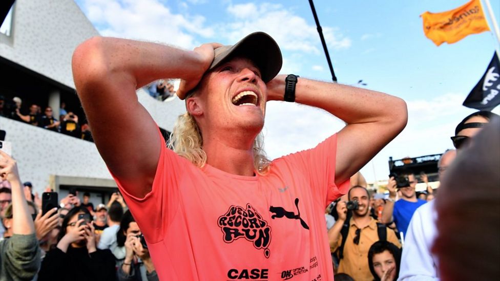 Australian woman's record-breaking run from continent's 'tip to toe ...