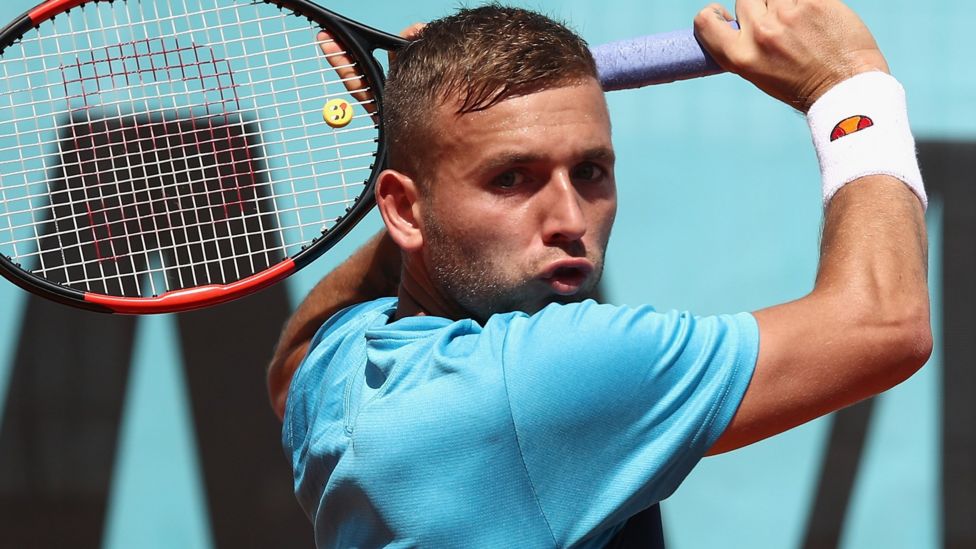 Dan Evans reaches main draw in Glasgow on return from drugs ban - BBC Sport
