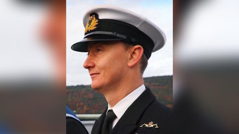 Portsmouth naval officer takes on 'bizarre' charity challenge - BBC News