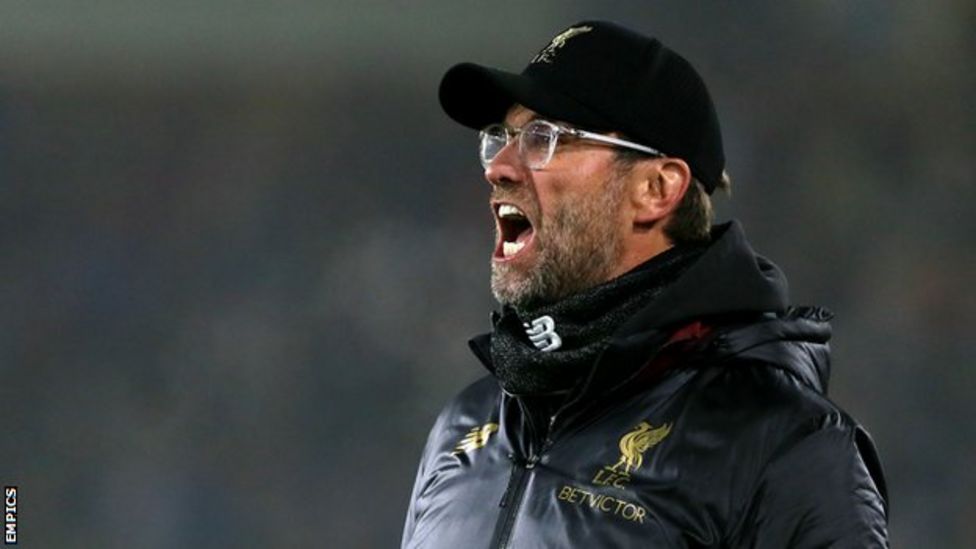 Liverpool v Man Utd: Jurgen Klopp says his side need to be 'angry' on ...