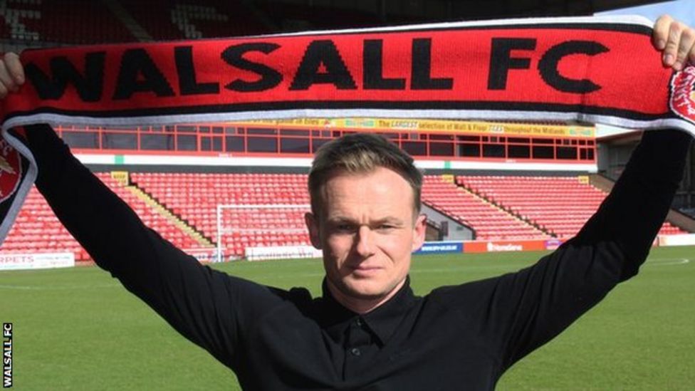 Dean Keates: Walsall appoint Wrexham boss as new manager - BBC Sport