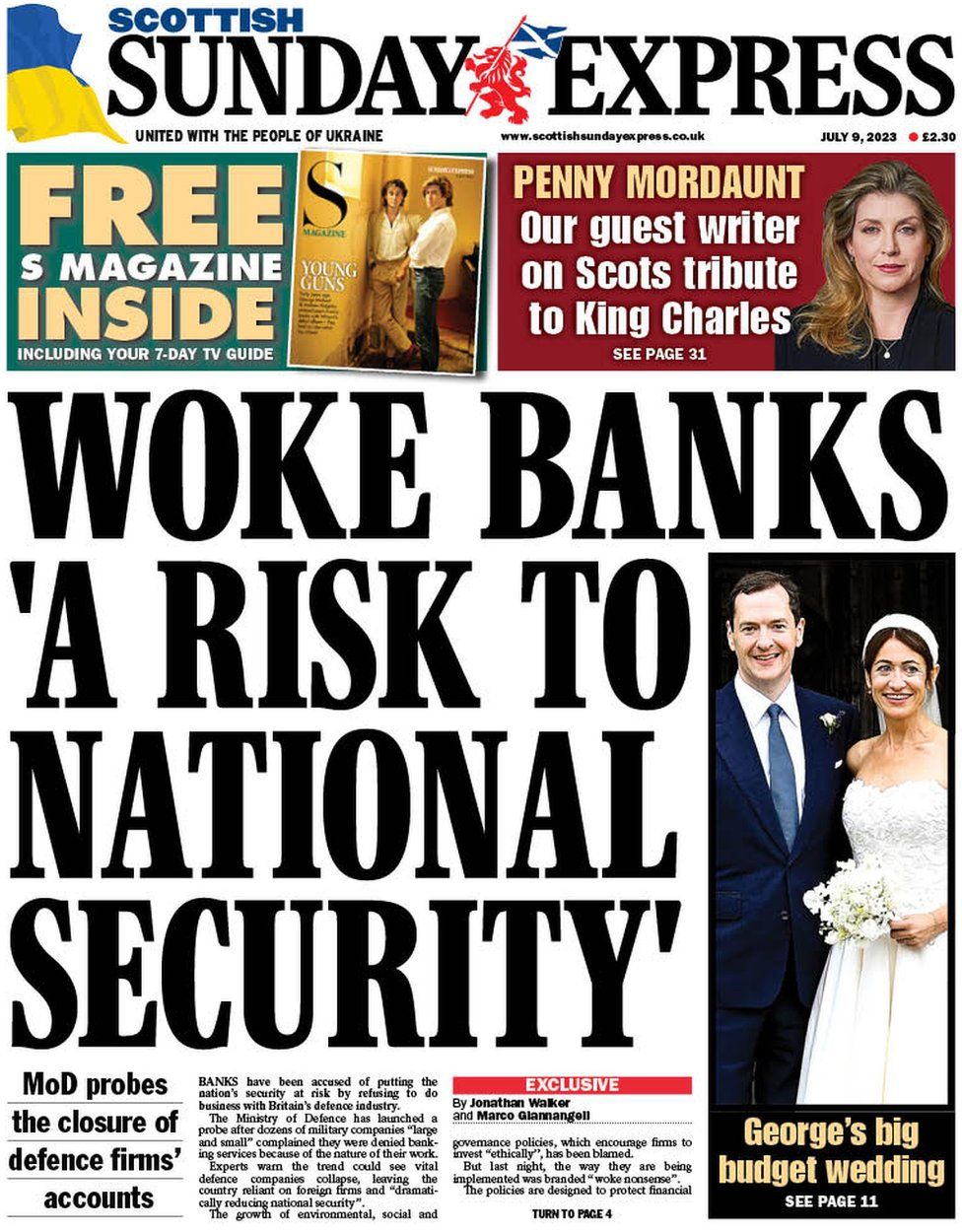 Scotland's papers: BBC presenter scandal and NHS waiting times - BBC News