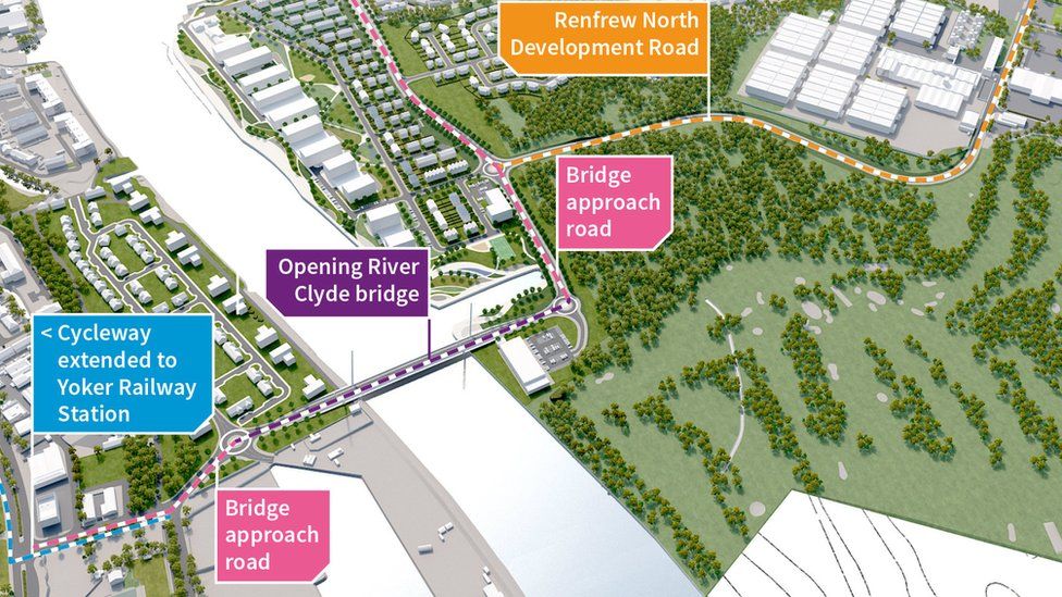 Clyde waterfront and Glasgow Airport bridge plans take step forward ...