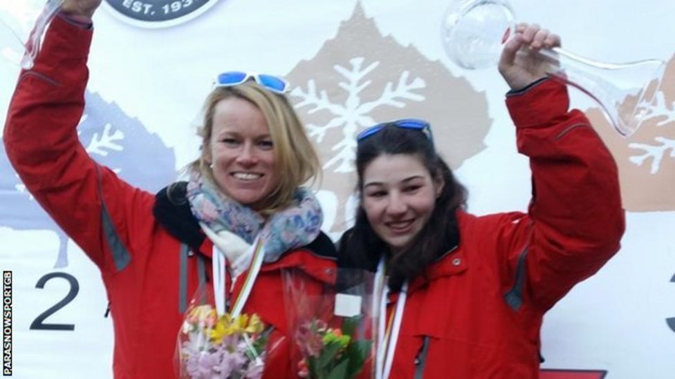 British pair Millie Knight and Menna Fitzpatrick claim para-skiing ...