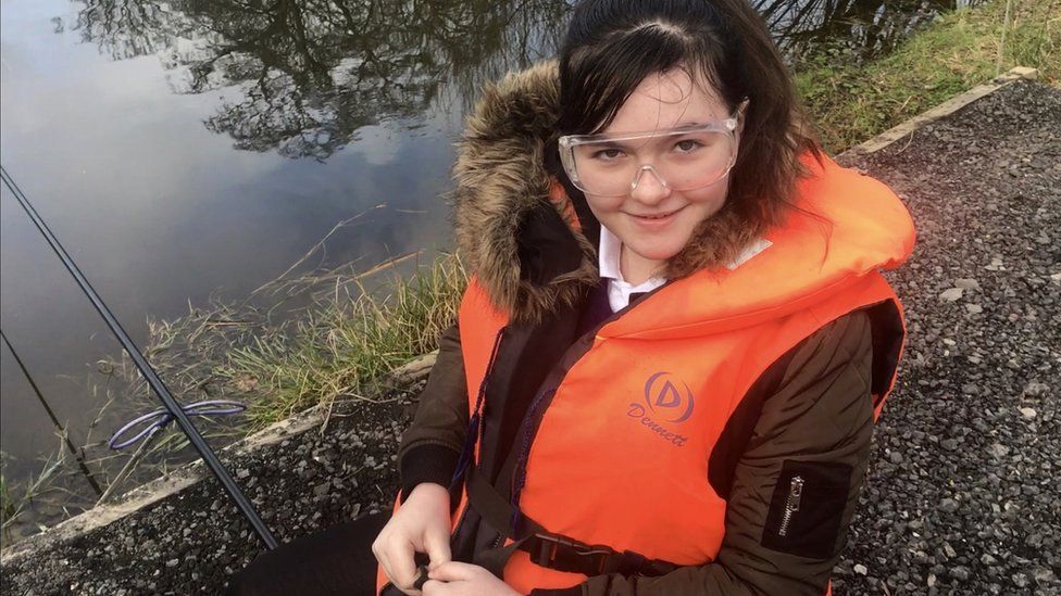 Belfast schools angling for peace in Dromore - BBC News