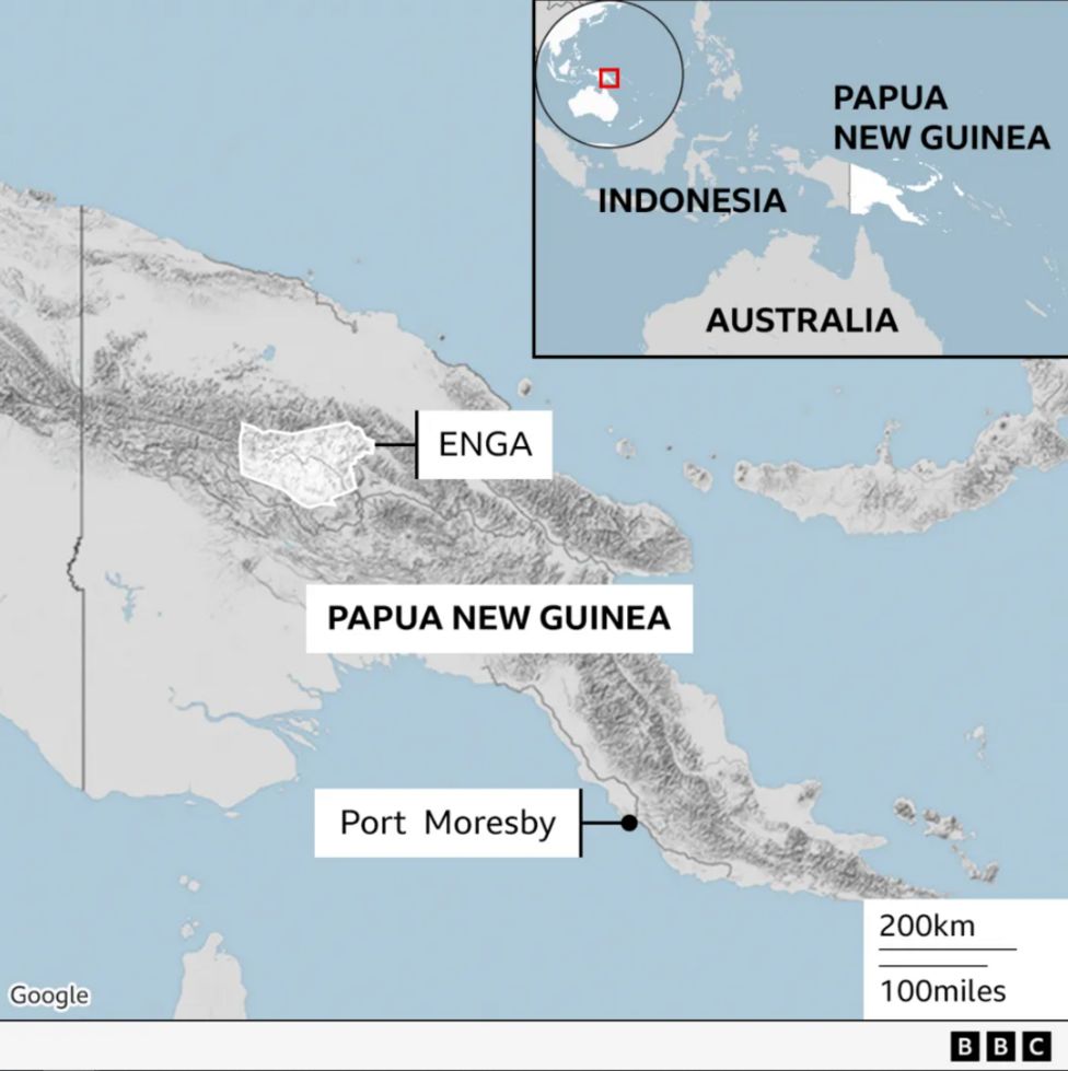 Papua New Guinea: Thousands feared missing after landslide - BBC News