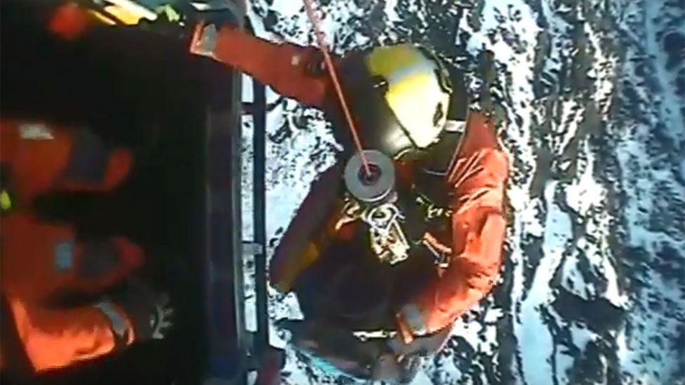 Climbers rescued from Skye's Cuillin Ridge - BBC News