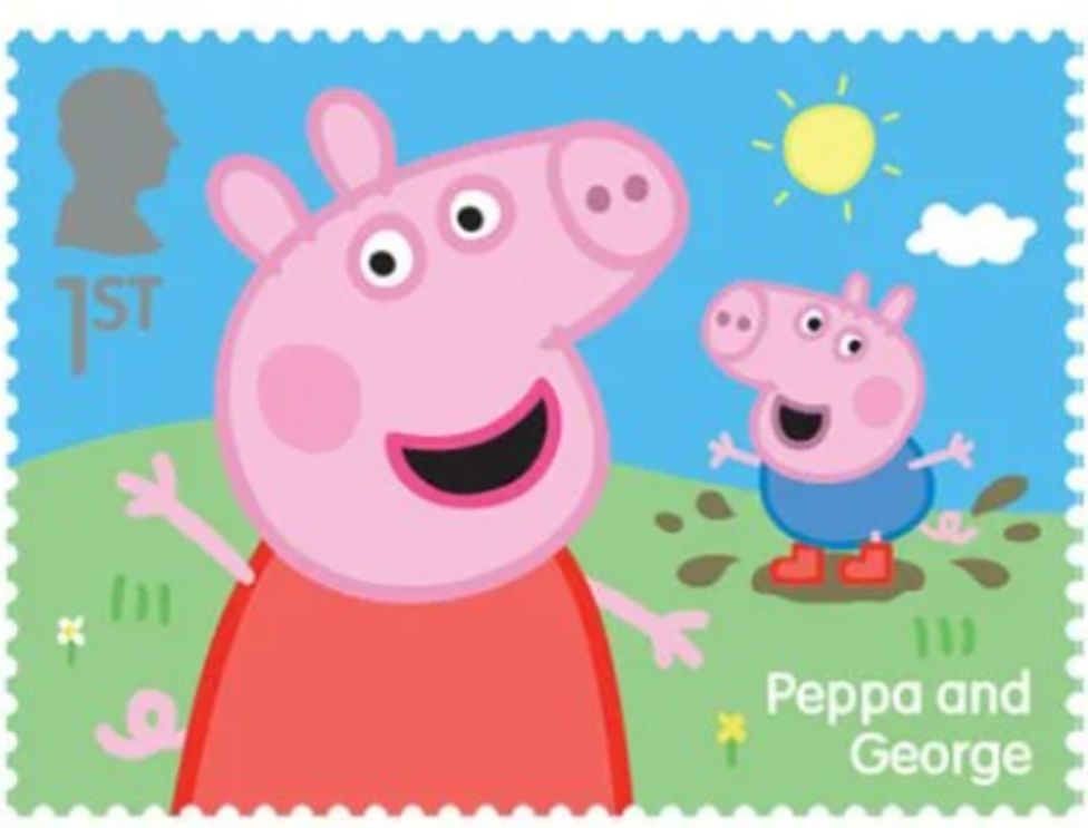 Peppa Pig: Stamps to mark 20 years of the TV show - BBC Newsround