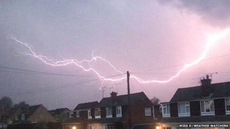 Striking April storms - BBC Weather